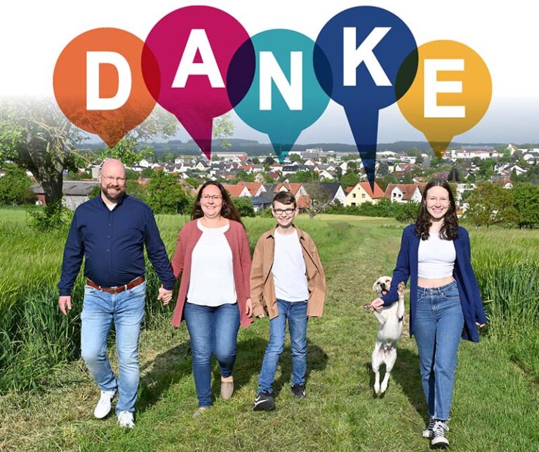 Vielen Dank für Ihr Vertrauen! - Oliver Hölz - Bürgermeister für Hüttenberg